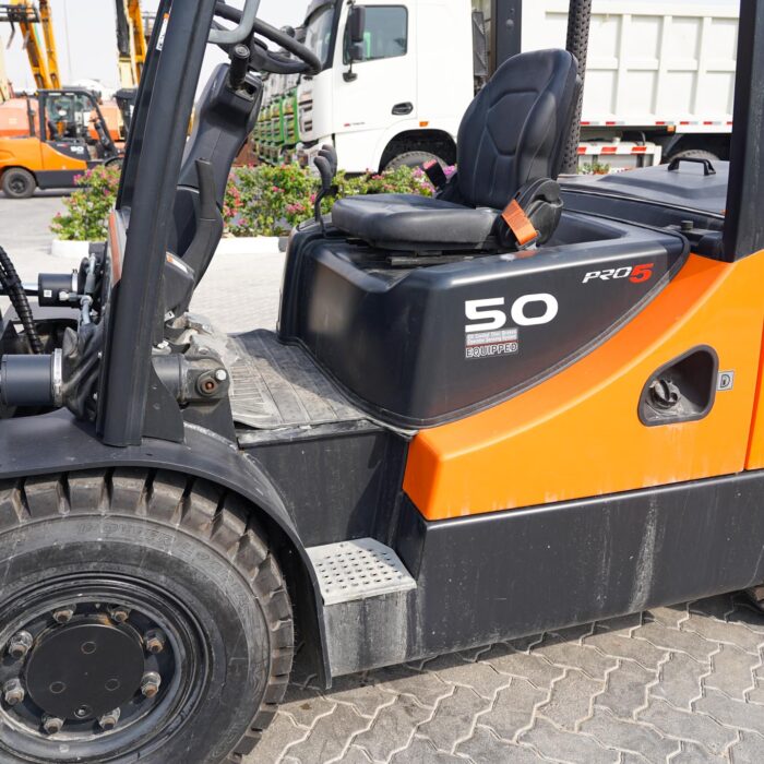 2022 Doosan D50SC-5 5 ton Pneumatic Tire Forklift (Unused) - Equipment