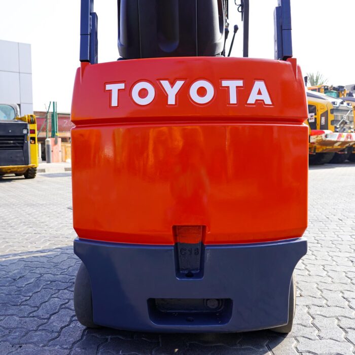 2014 Toyota 7FBCU18 1.3 Ton 2900 lb Electric Forklift - Equipment