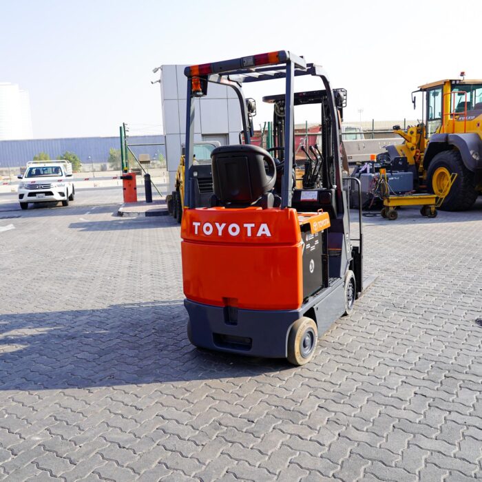 2014 Toyota 7FBCU18 1.3 Ton 2900 lb Electric Forklift - Equipment